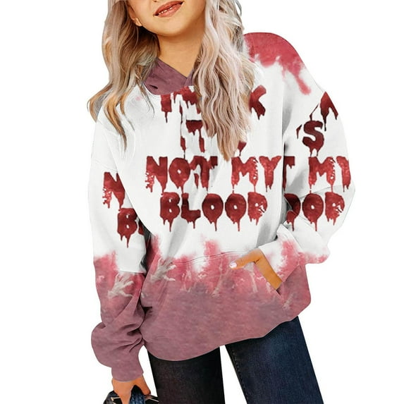 Odeerbi Toddler Boys Girls Halloween Hoodies Printed Pullover Hooded ...