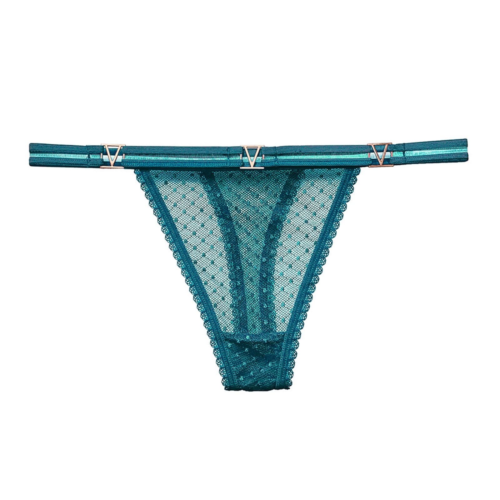 Odeerbi Womens Lace G String Thong Panties 2024 Valentines Day Sexy
