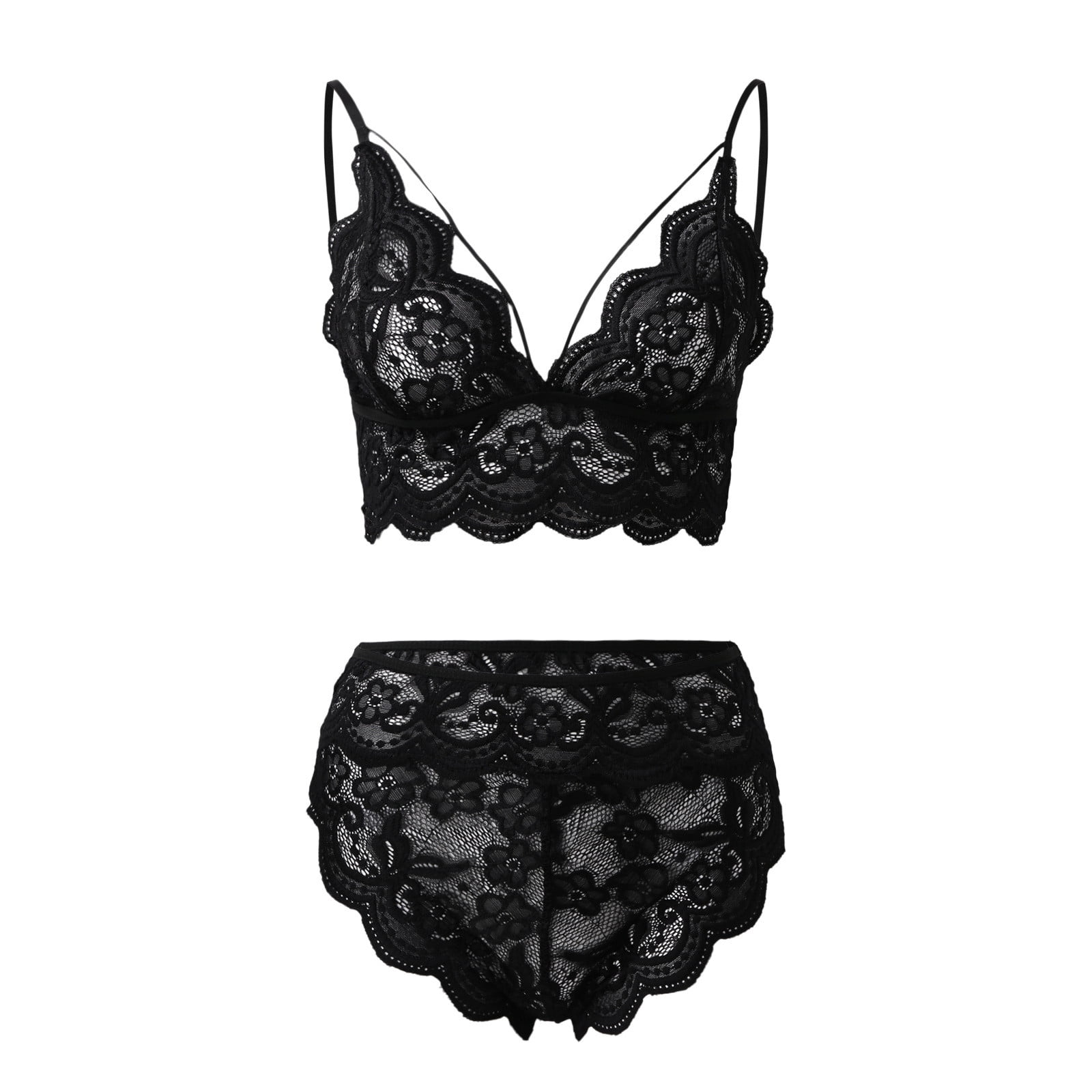 Odeerbi Womens Lingerie Set 2024 Valentines Day Lingerie Sexy Lace