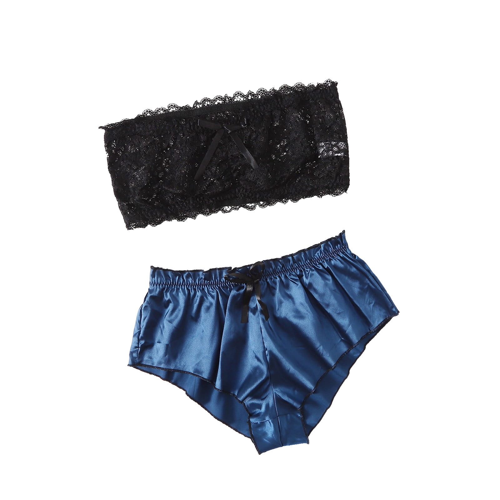 Odeerbi Womens Lingerie Set 2024 Valentines Day Sexy Lace Role Play