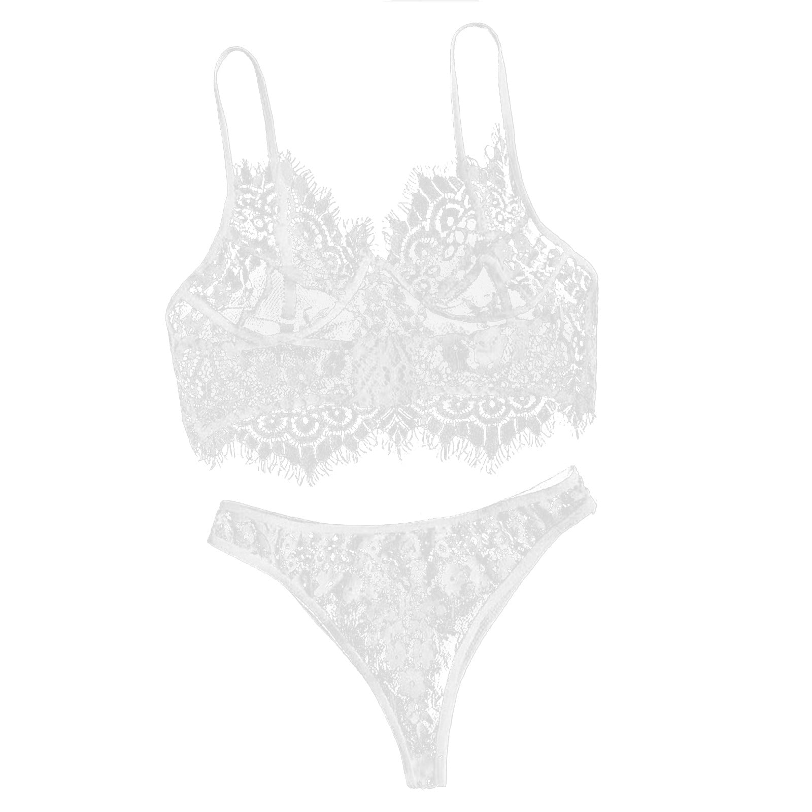 Odeerbi Womens Lingerie Set 2024 Valentines Day Sexy Lingerie Lace