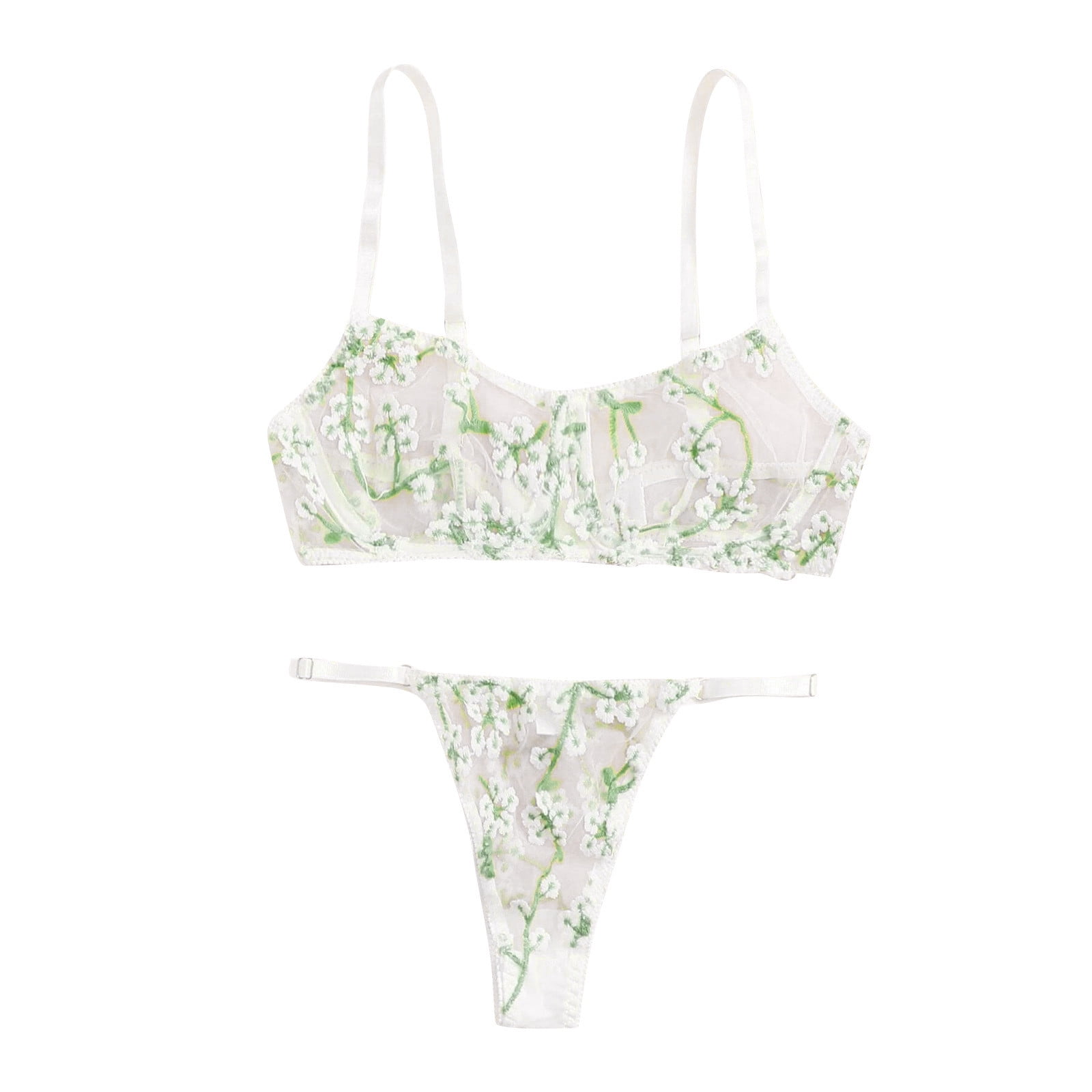 Odeerbi Womens Lingerie Set 2024 Valentines Day Sexy Underwear Female