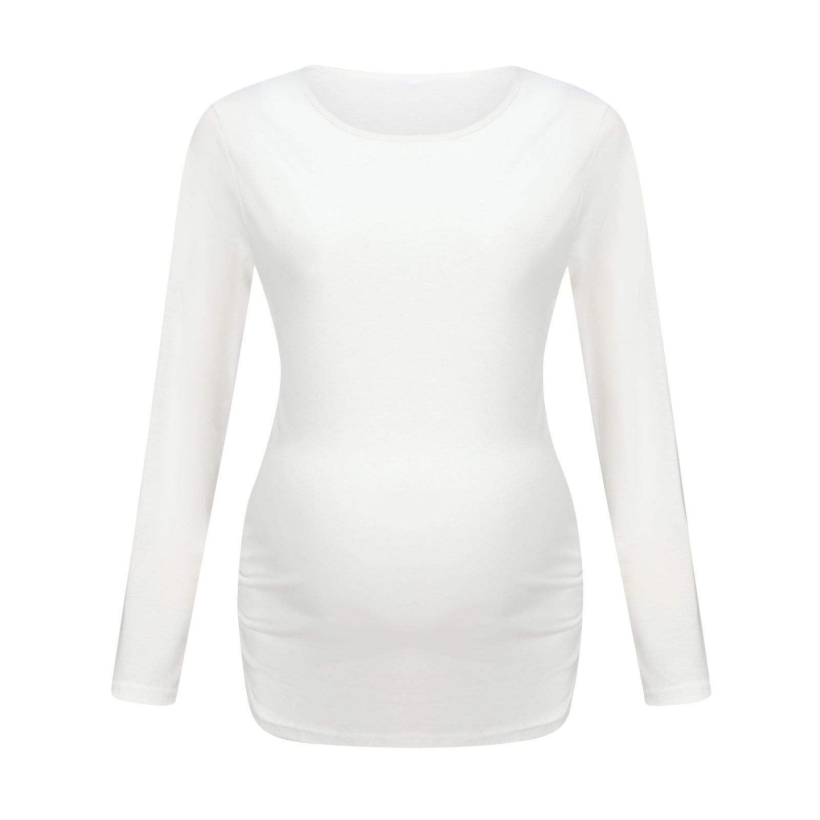 Odeerbi Women's Maternity Shirts Long Sleeve Pregnancy Tops Ladies ...