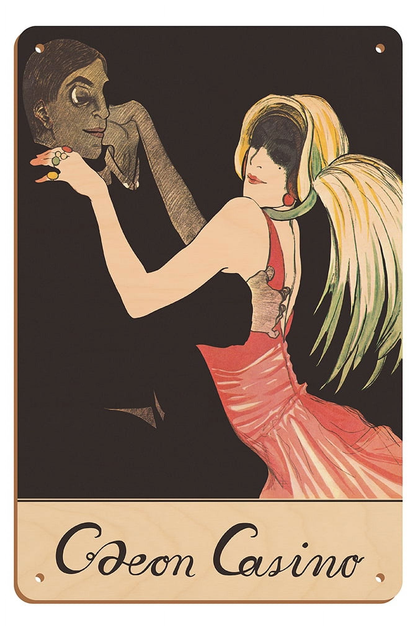 Odeon Casino - Vintage Dance Poster by Walter Schnackenberg c.1911 - 8 ...