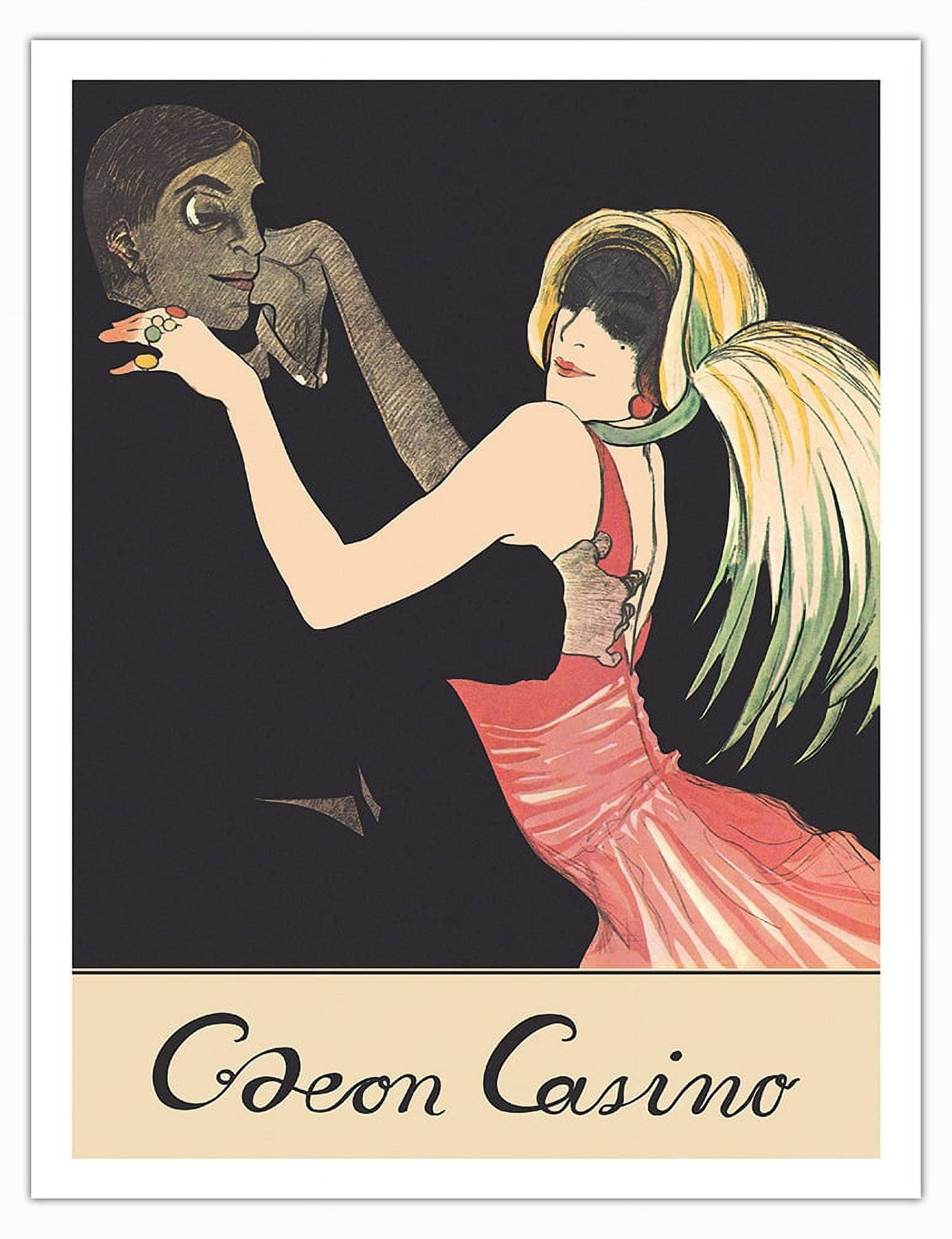 Odeon Casino - Vintage Dance Poster by Walter Schnackenberg c.1911 ...