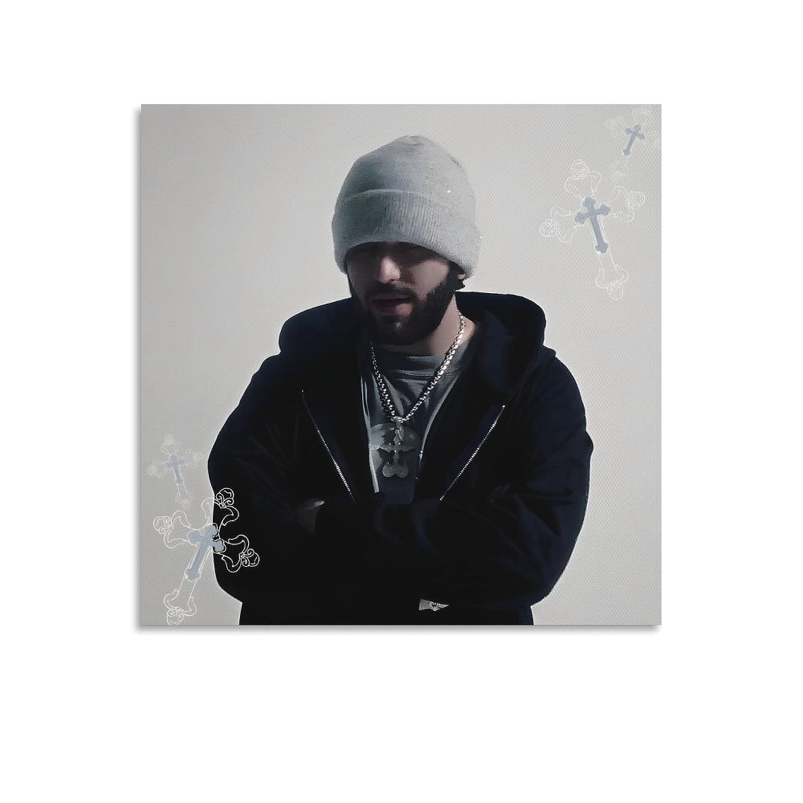 Odetari Popular RAPPER Art Poster Posters Wall Art Painting Canvas Gift ...