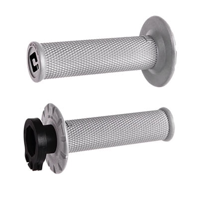 Odi V2 No-Waffle MX Lock-On Grips Grey - Soft Compound - Walmart.com