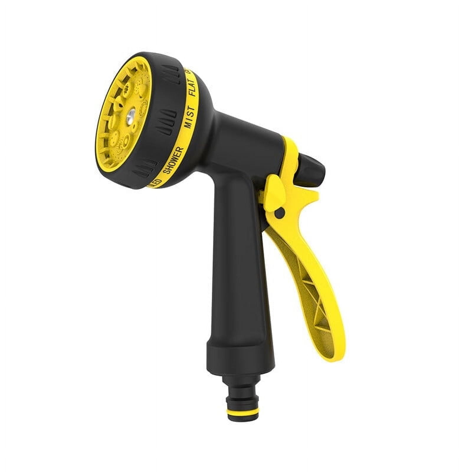 Odies Garden Hose Nozzle,ABS Water Spray Nozzle with 10 Adjustable ...