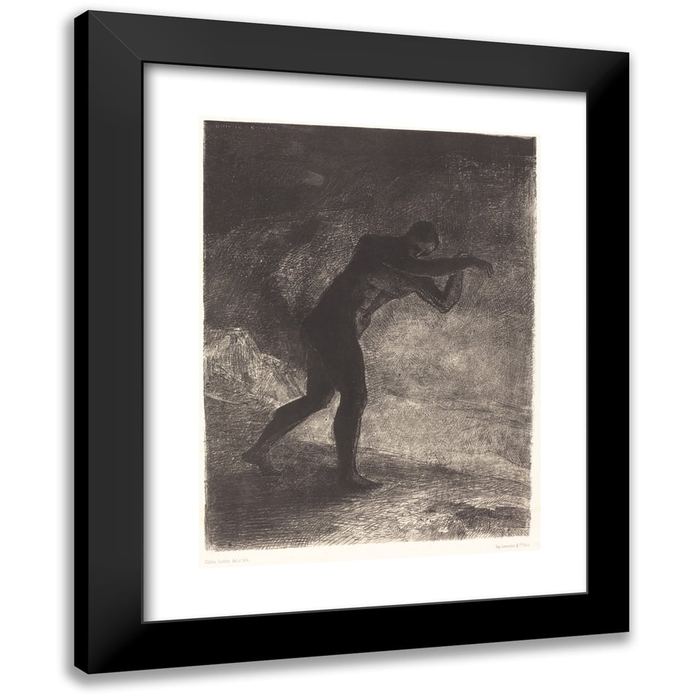 Odilon Redon 11x14 Black Modern Framed Museum Art Print Titled - And ...