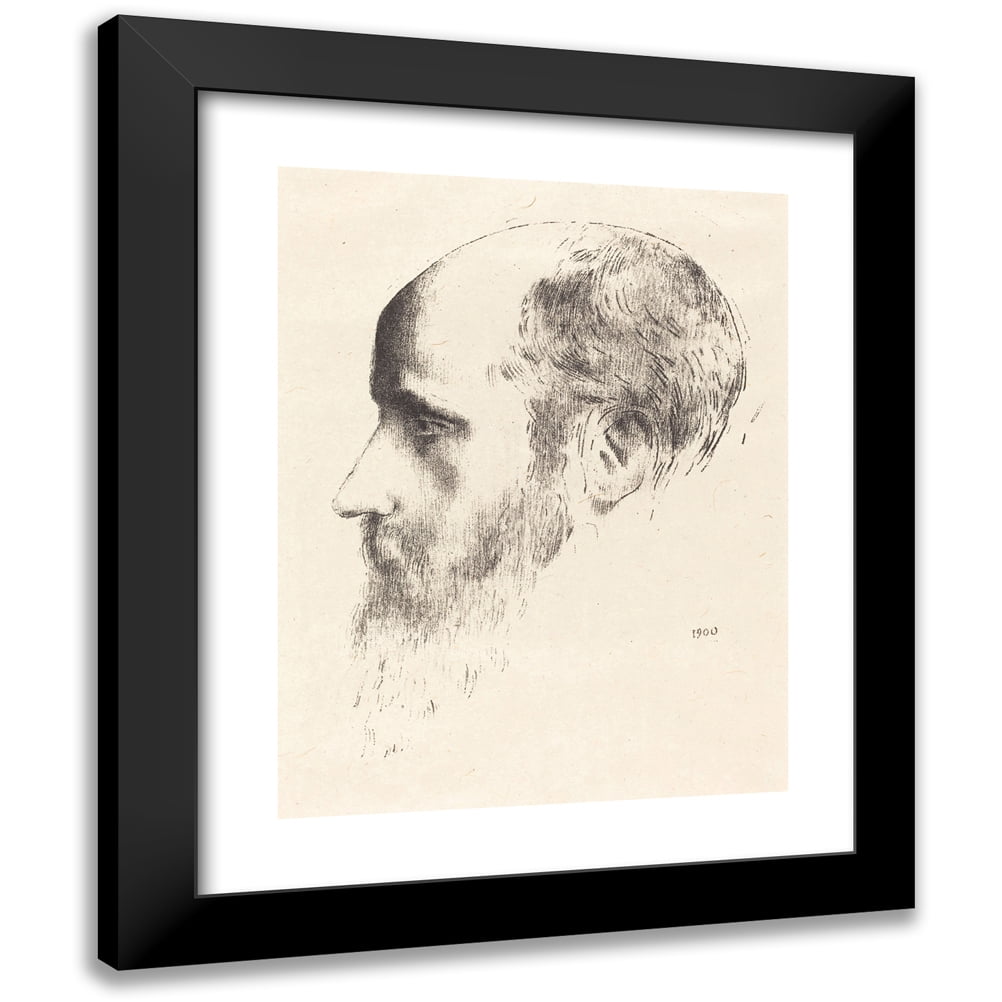 Odilon Redon 12x14 Black Modern Framed Museum Art Print Titled ...