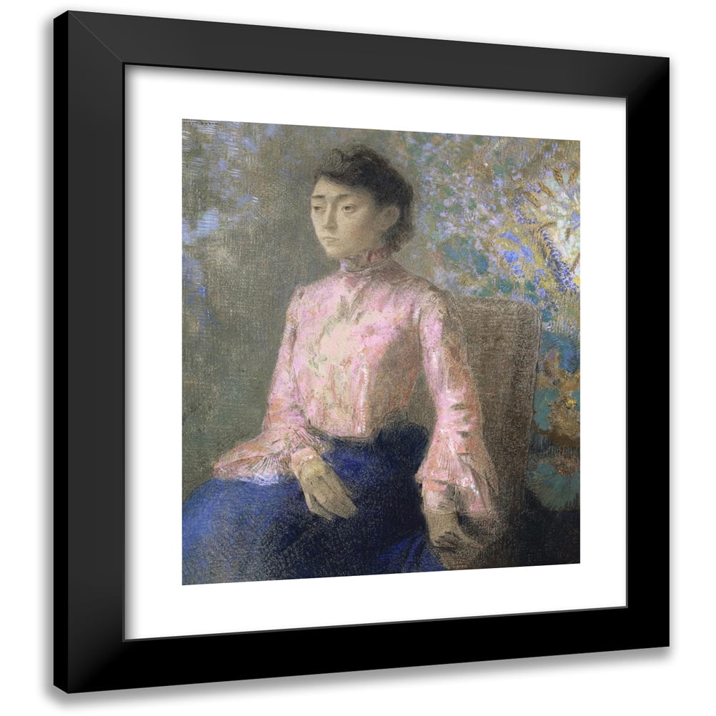Odilon Redon 12x14 Black Modern Framed Museum Art Print Titled ...