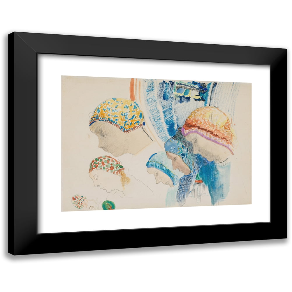 Odilon Redon 14x11 Black Modern Framed Museum Art Print Titled - Dutch ...