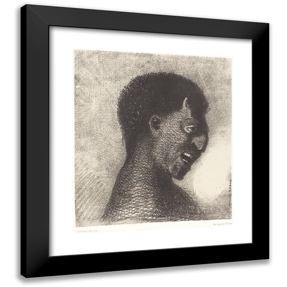Odilon Redon 15x17 Black Modern Framed Museum Art Print Titled - The ...