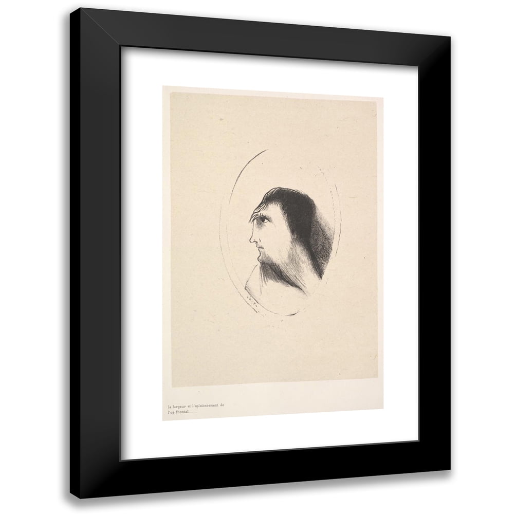 Odilon Redon 17x24 Black Modern Framed Museum Art Print Titled - The ...