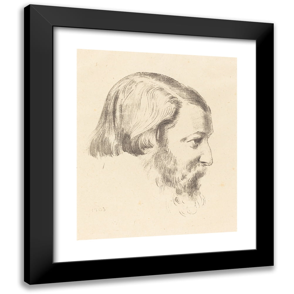 Odilon Redon 20x24 Black Modern Framed Museum Art Print Titled - Paul ...