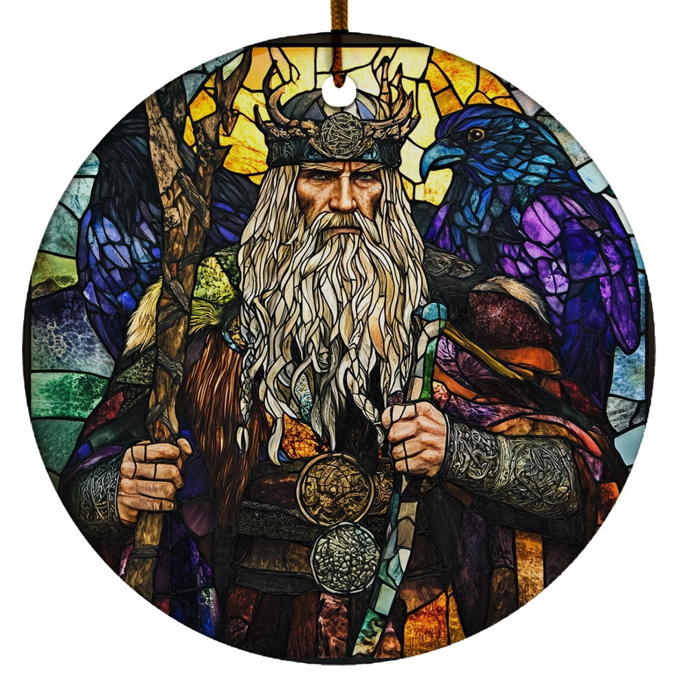 Odin and Hugin, Munin Ornament, Scandinavian Christmas Ornaments 2025 ...