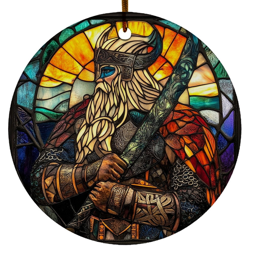 Odin Ornament, Scandinavian Christmas Ornaments 2025, Viking Christmas ...