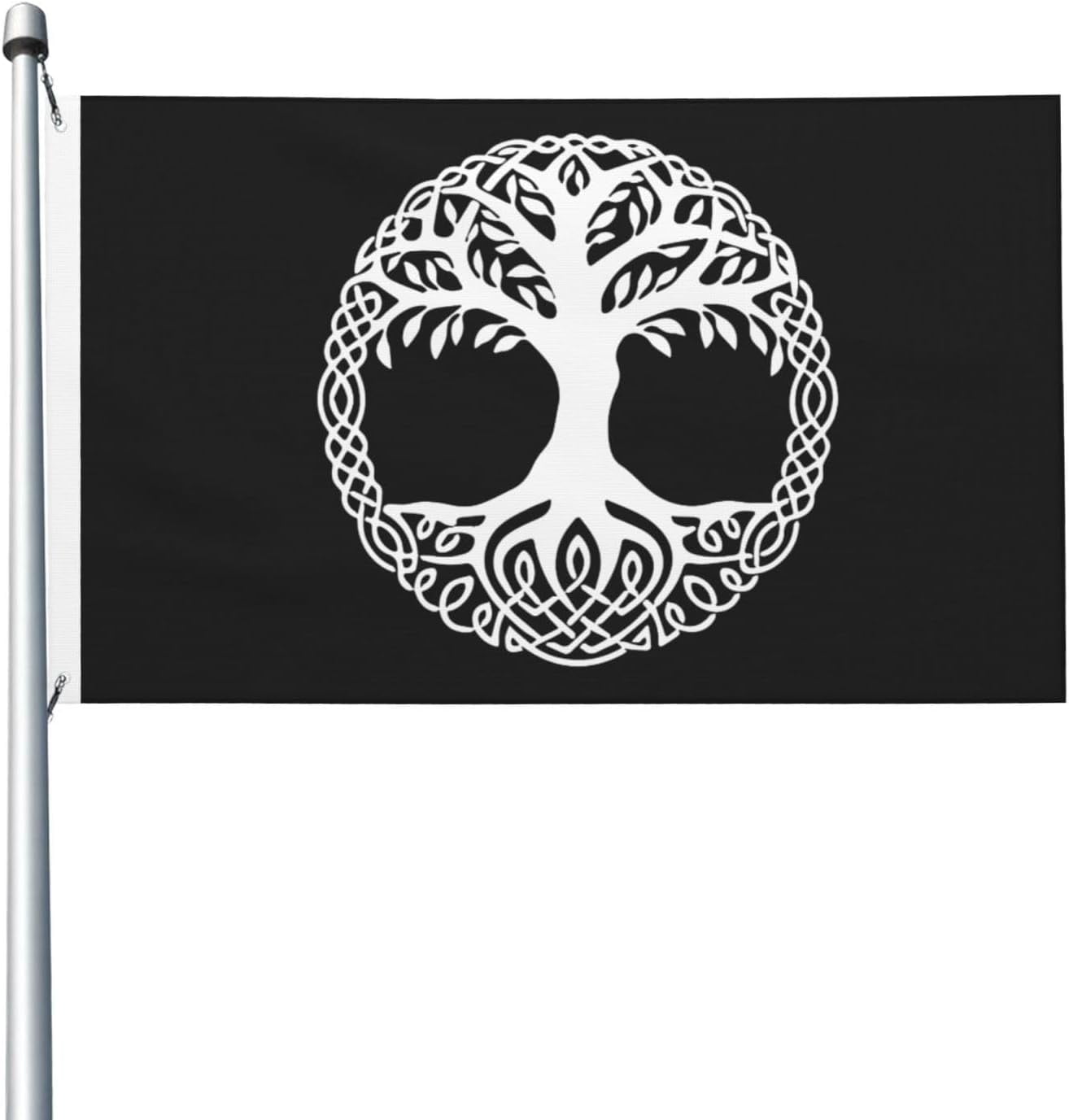 Odin Viking Norse Tree Of Life Flag 3x5 Ft Outdoor Decoration Banner ...