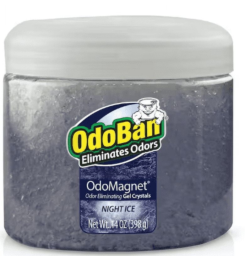 OdoBan 14 oz Odor Removing Gel Crystals, Airborne Odor Absorber ...