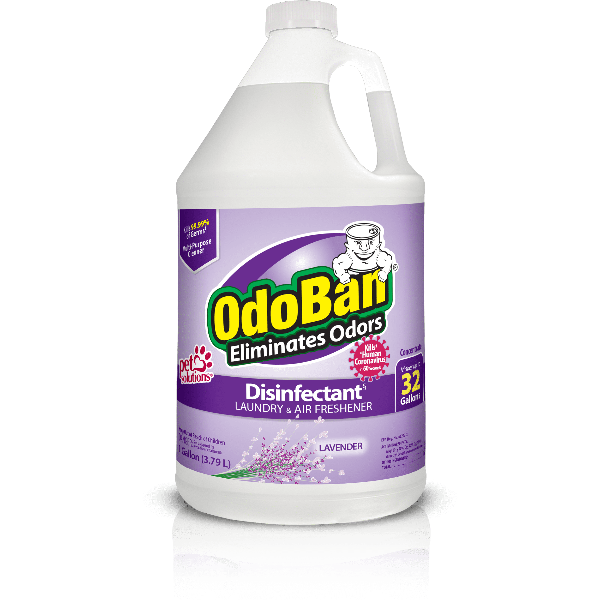 OdoBan Deodorizer Disinfectant Cleaner Concentrate - Walmart.com