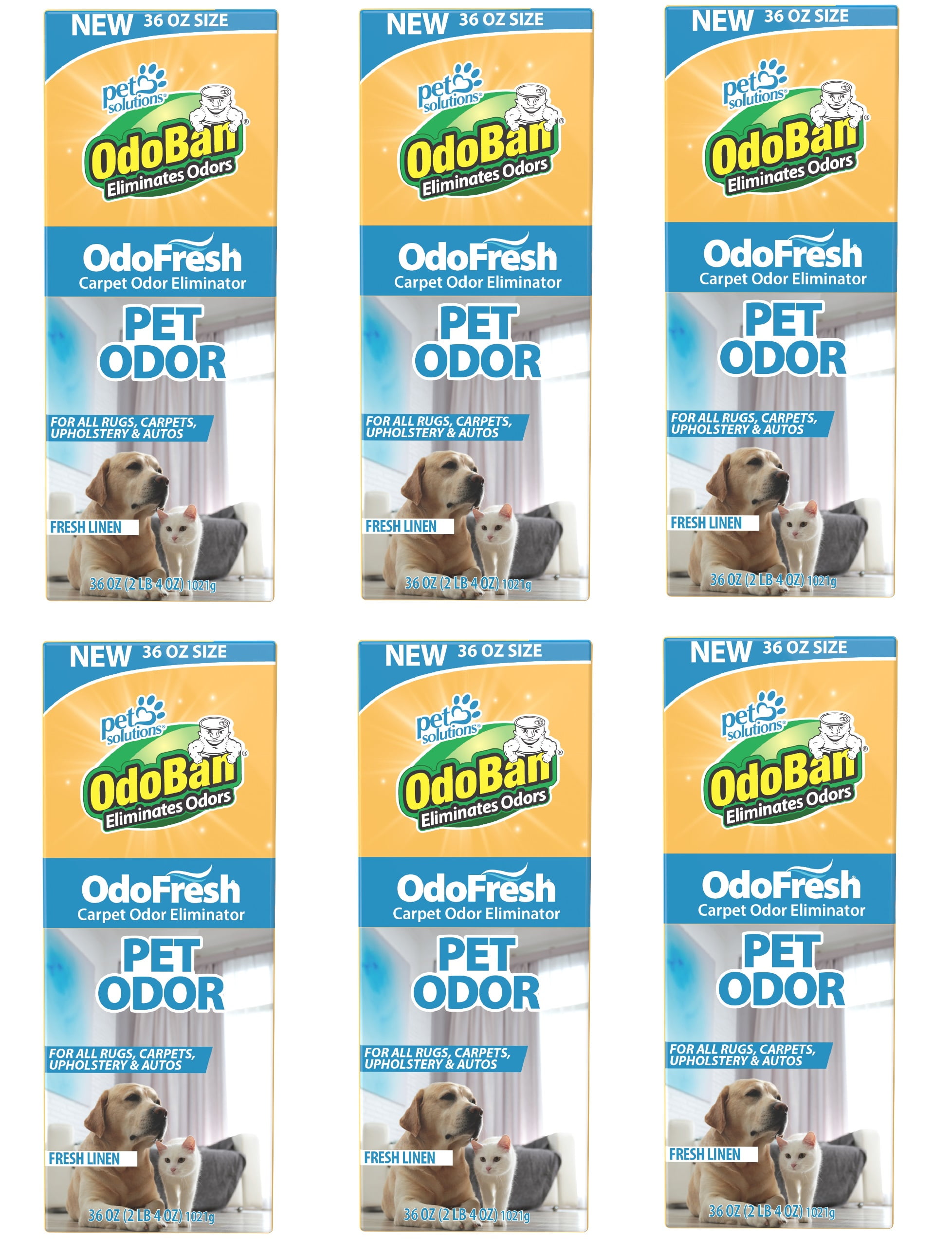 OdoBan OdoFresh Carpet and Room Deodorizer Powder for Home Smells and ...