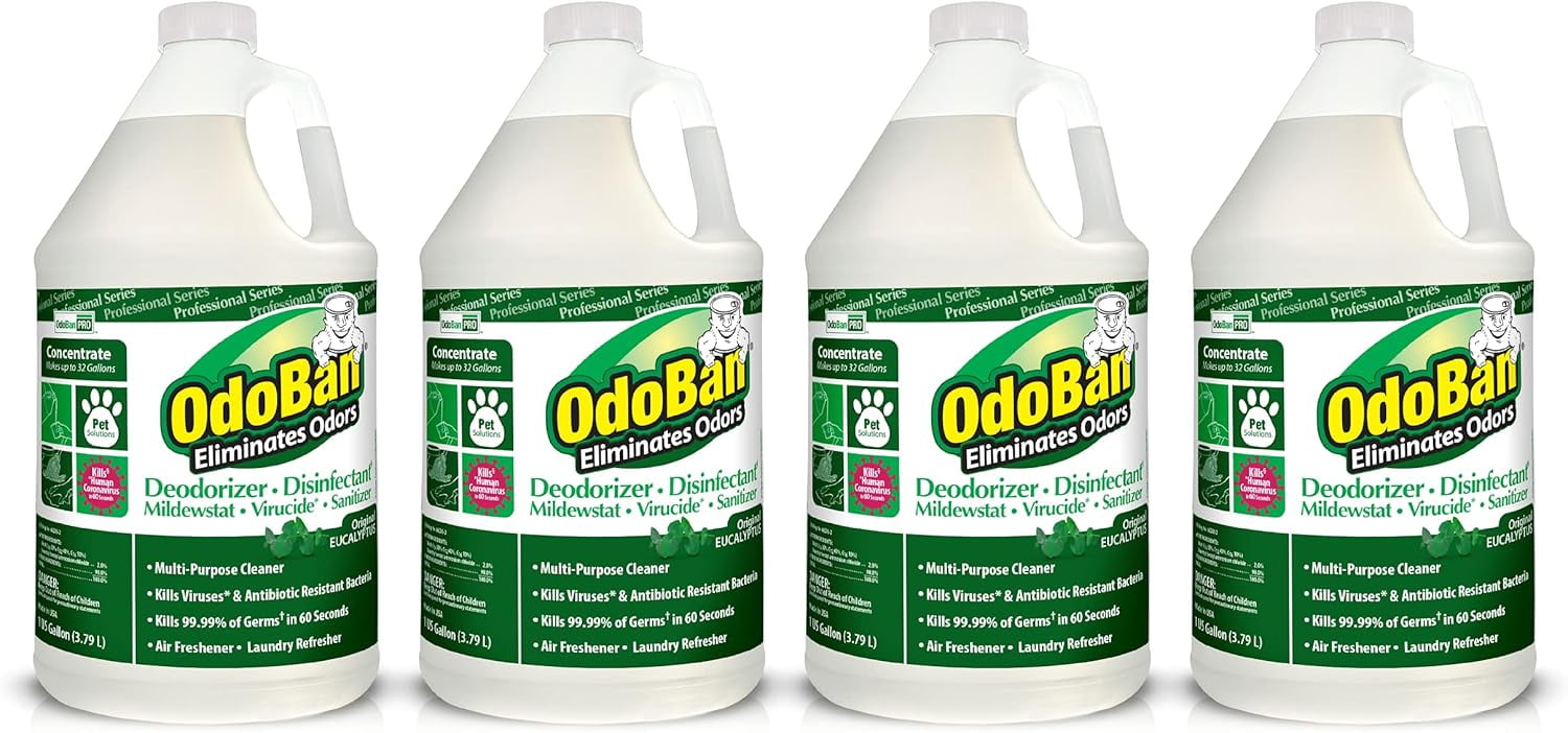 OdoBan Professional Disinfectant Cleaner and Odor Eliminator ...