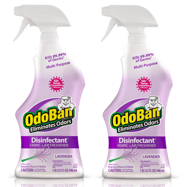 OdoBan Ready-to-Use Disinfectant and Odor Eliminator, Set of 3, 2 Spray ...