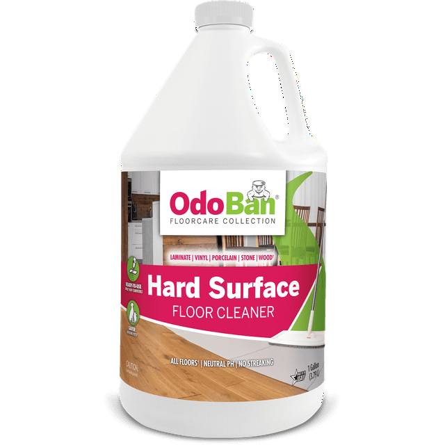 OdoBan Ready-to-Use Hard Surface Floor Cleaner, Streak Free and Neutral ...