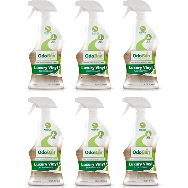 OdoBan Ready-to-Use Luxury Vinyl Floor Cleaner, Streak Free and Neutral ...