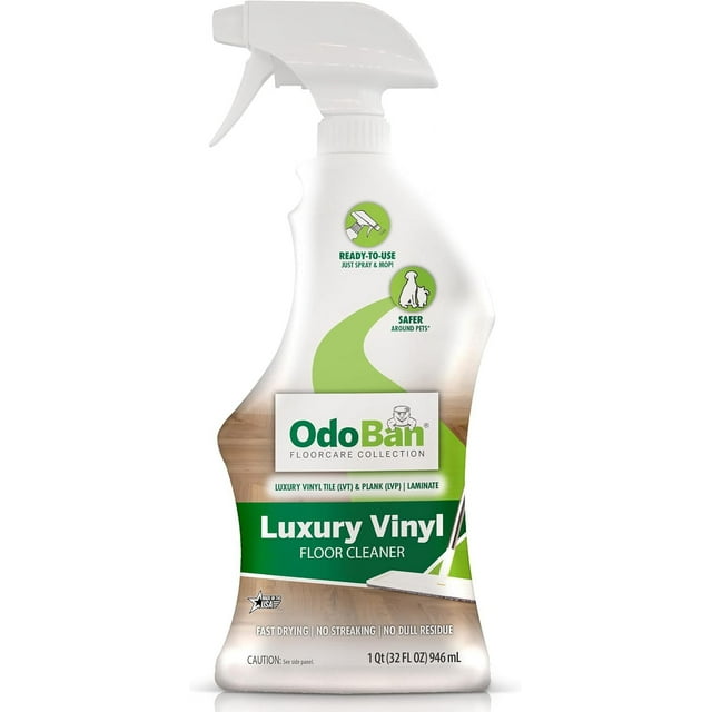 OdoBan Ready-to-Use Luxury Vinyl Floor Cleaner, Streak Free and Neutral ...