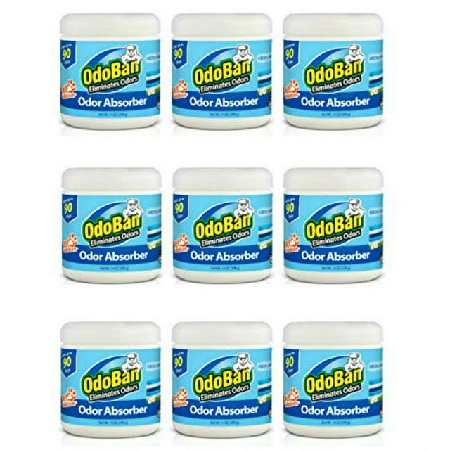 OdoBan Solid Odor Absorber Eliminator for Home and Small Spaces, Fresh ...