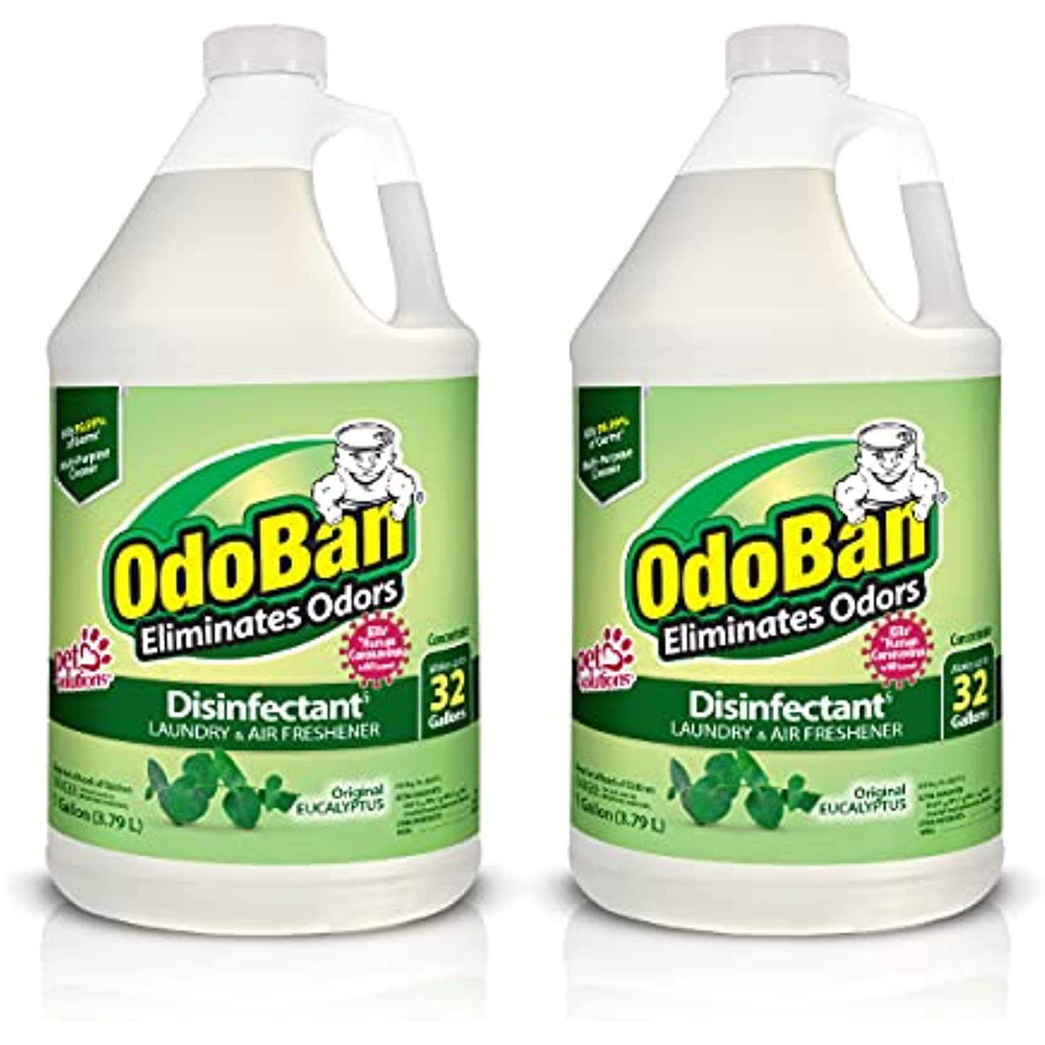Odoban Bulk Disinfectant and Odor Eliminator, Sanitizer Cleaning, 2 ...