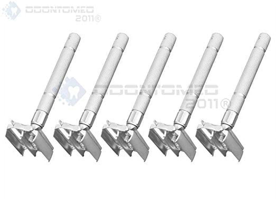 OdontoMed2011® 5 Pieces MENS Retro Old Style SAFETY RAZOR For Double ...