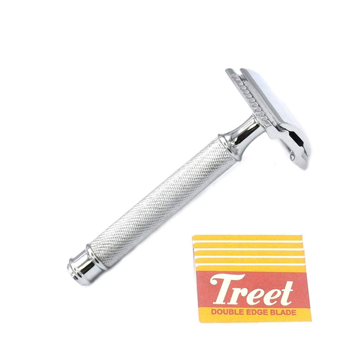 OdontoMed2011® Classic 3-Piece Razor Double Edge Safety Razor (BTS-310 ...