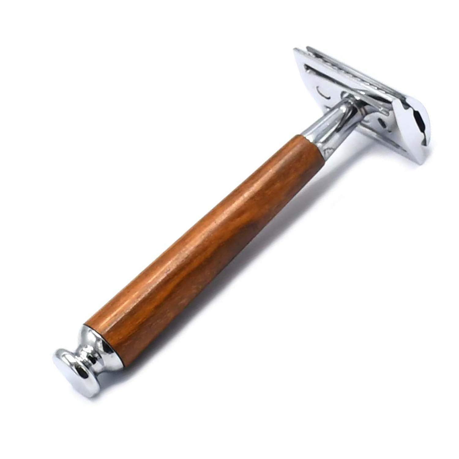OdontoMed2011® Double Edge Safety Razor with Wooden Handle | Safety ...