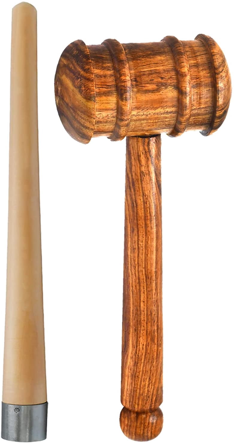 OdontoMed2011 Heavy Duty Cricket Bat Wooden Mallet & Hammer for ...