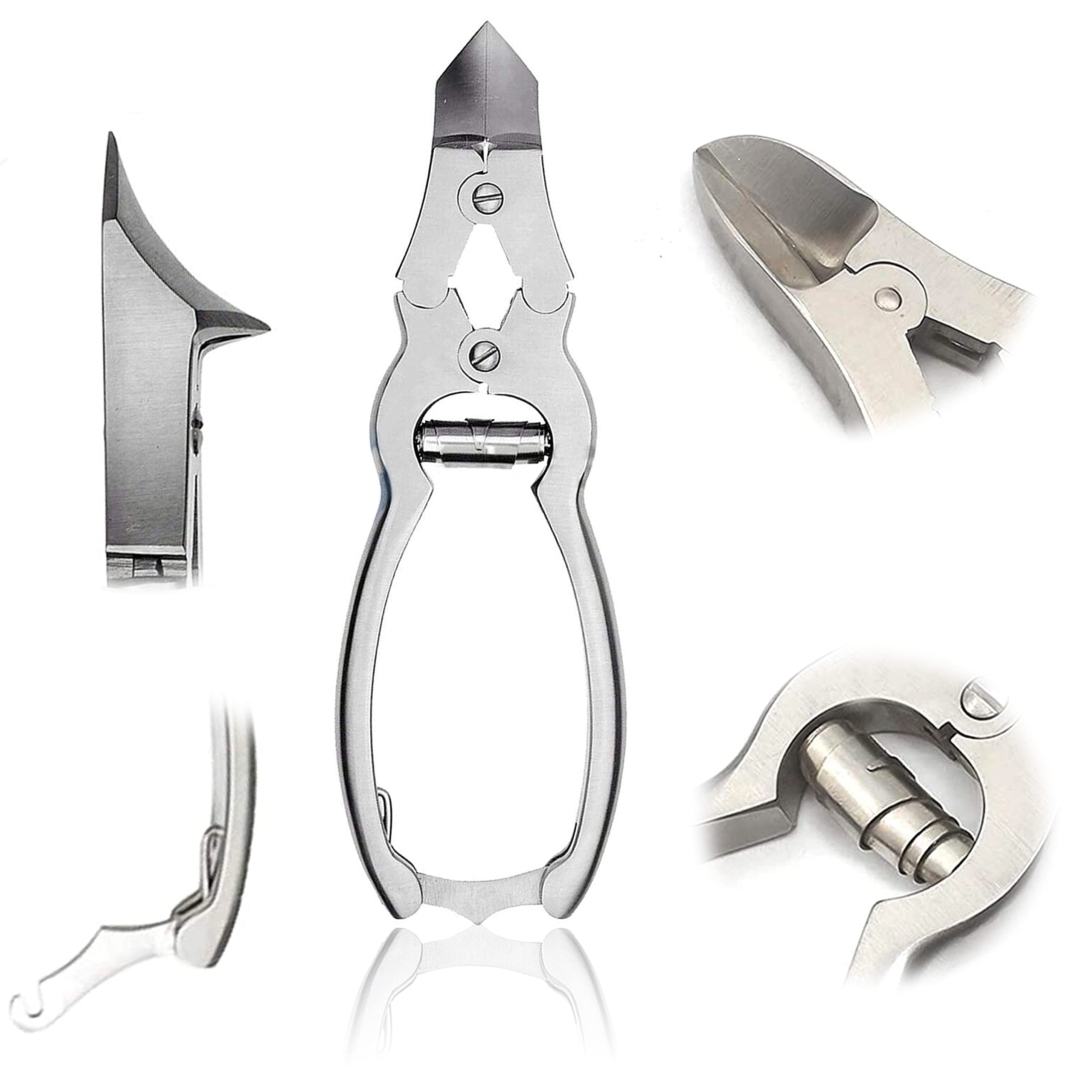 OdontoMed2011 Podiatrist Mycotic Toenail Nippers 6", Double Action Nail ...