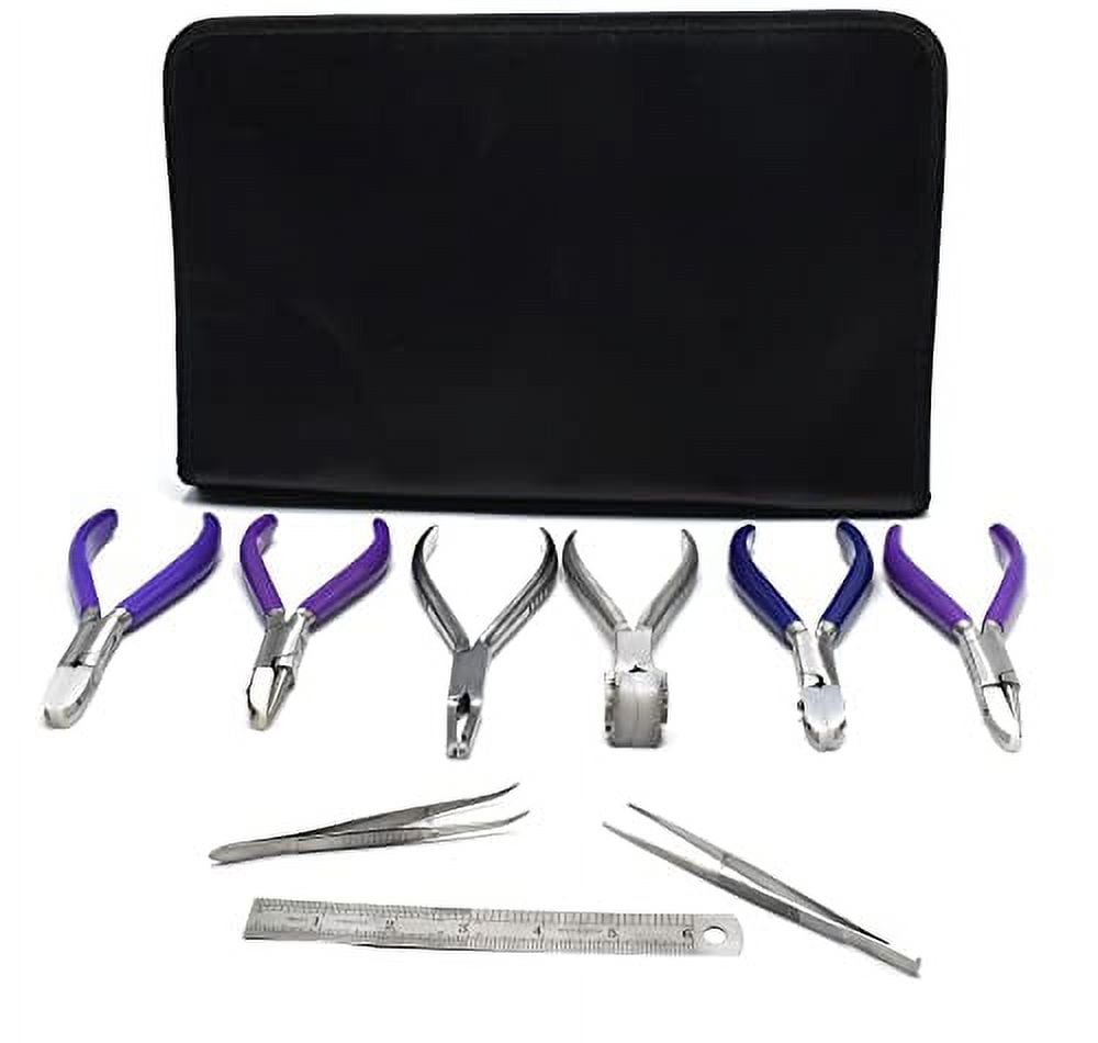 OdontoMed2011 Set of 9 Eyeglass Optical Optician Tools Pliers Bent Nose ...