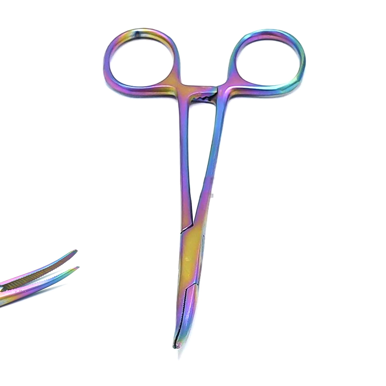 Odontomed2011 Mosquito Rainbow Clamping Locking Forceps - (5 in. (12.7 ...