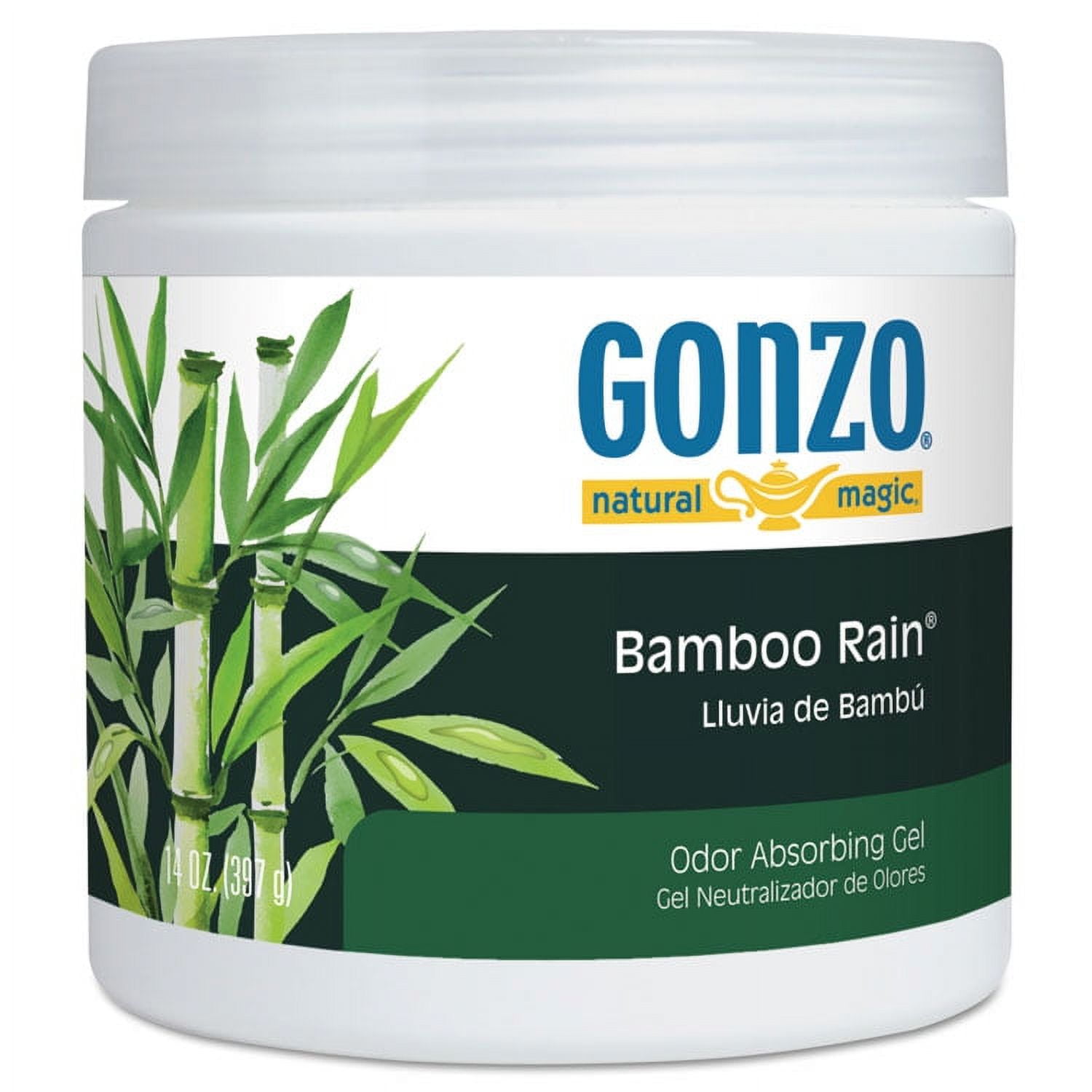 Odor Absorbing Gel, Bamboo Rain, 14 Oz Jar, 12/carton - Walmart.com