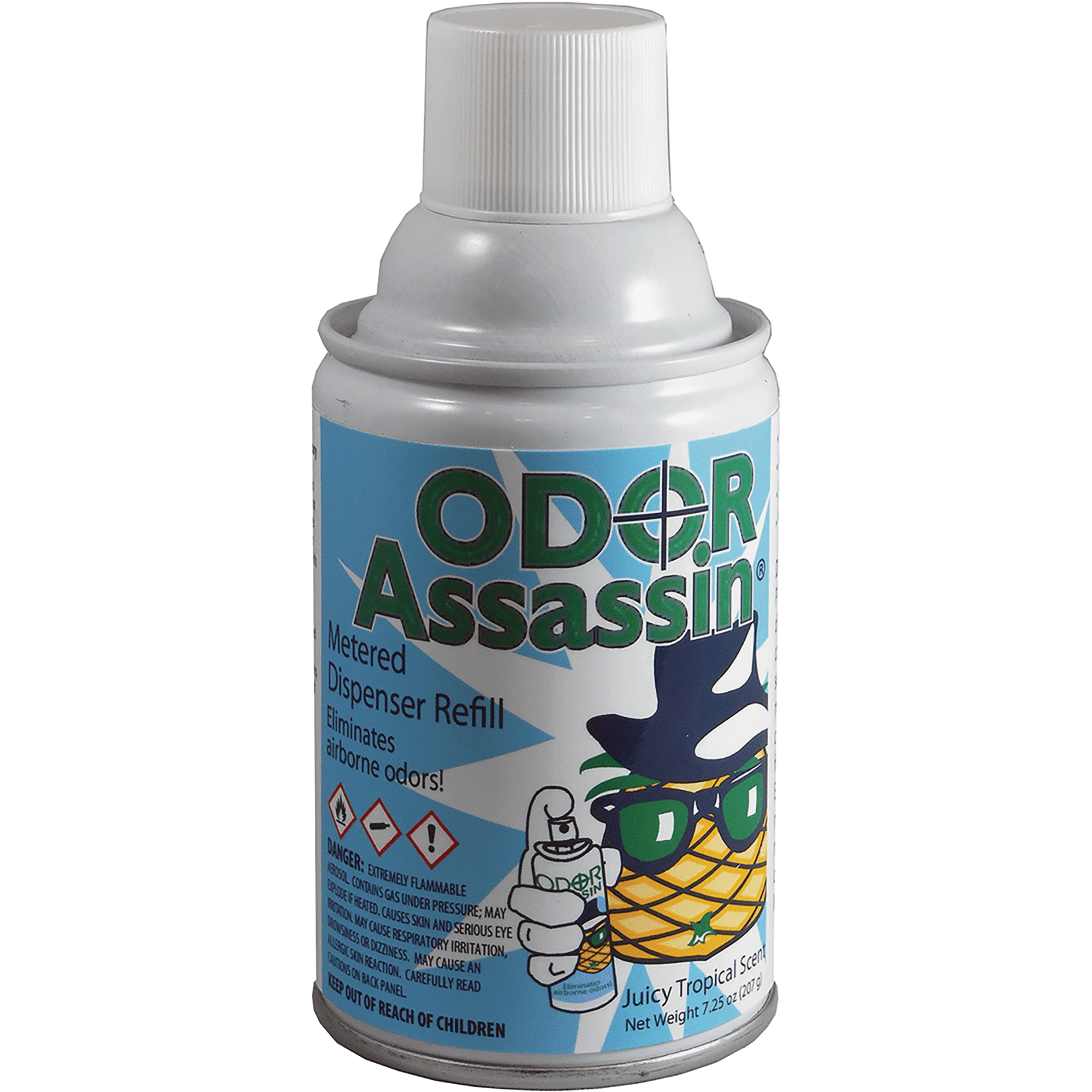 Odor Assassin Metered Refill Spray - Odor Eliminating, Fresh Orange ...
