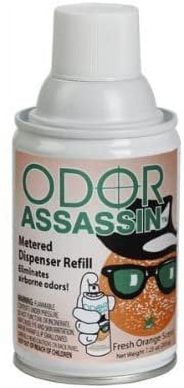 Odor Assassin Air Freshener Metered Dispenser Refill, Fresh Orange ...