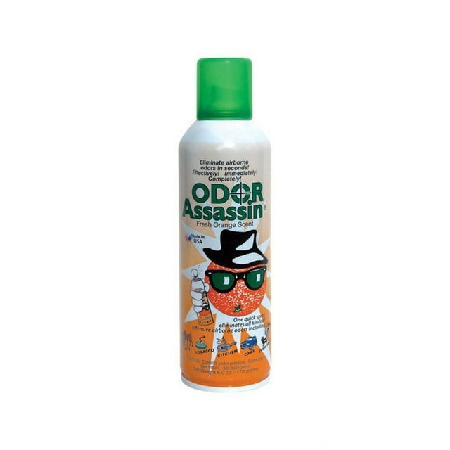 Odor Assassin Convenient Sprays Orange Scent Odor Control Spray 6 oz ...