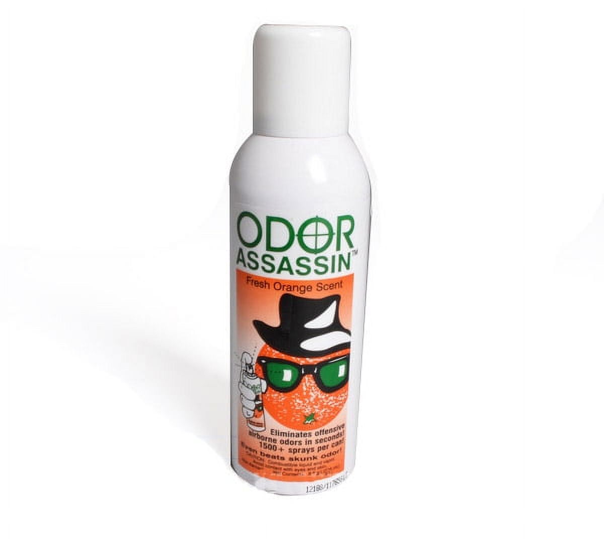 Odor Assassin Odor Eliminator Fresh Orange Scent, 8 Ounce - 17062 ...