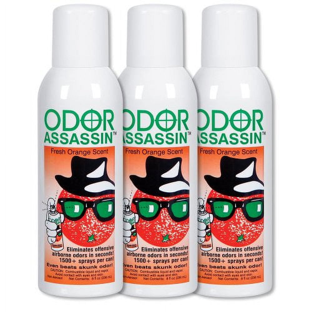 Odor Assassin Eliminator Deodorizer - Mildew Removing Smell, Citrus ...