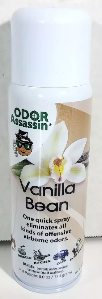 Odor Assassin Vanilla Bean Odor Eliminating Spray 6 oz. (1 ct ...