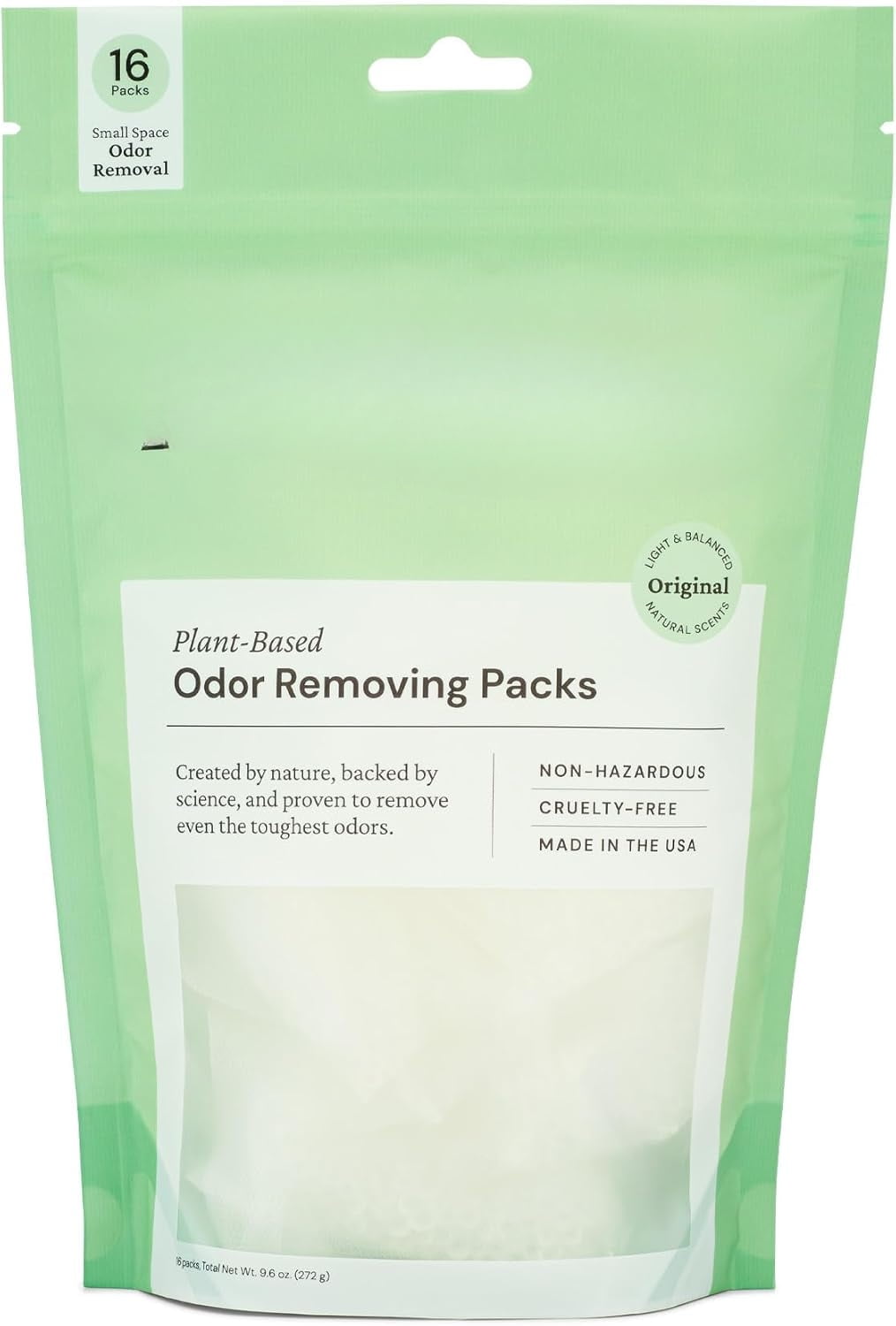 Odor Eliminating & Deodorizing Packs, Bag o Odor Relief for Small ...