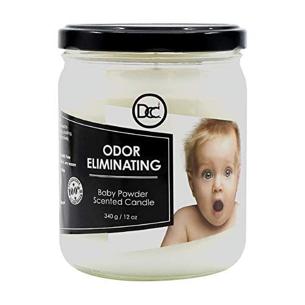 Odor Eliminating Highly Fragranced Candle - Neutralizes Pet, Smoke ...