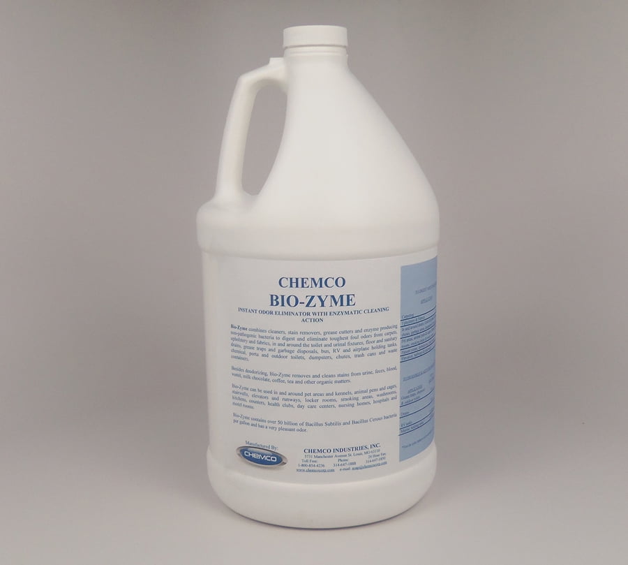 Odor Eliminator - Bio Zyme by Chemco - Industrial Strength Enzyme Odor ...
