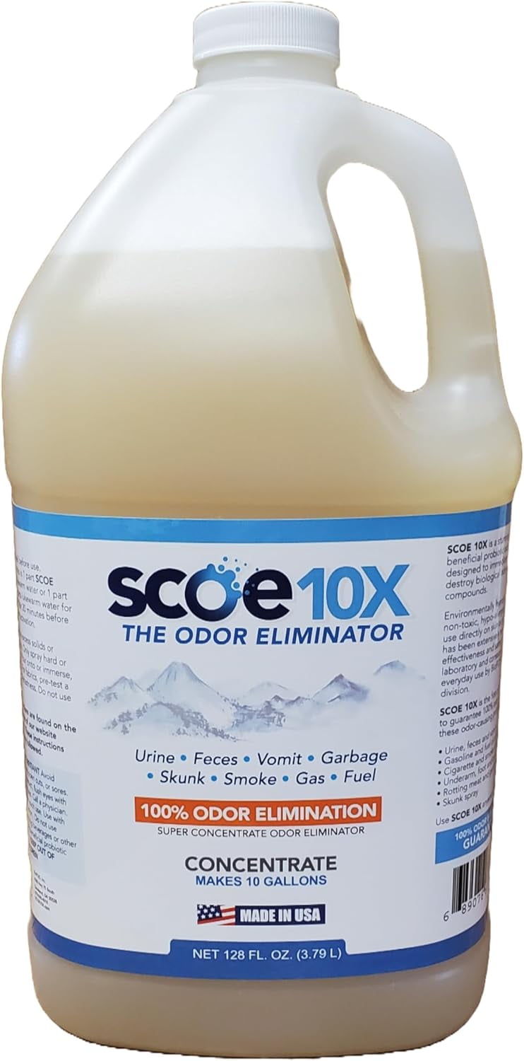 Odor Eliminator Concentrate- Makes 10 Gallons- Stop Cat/Dog Urine Smell ...